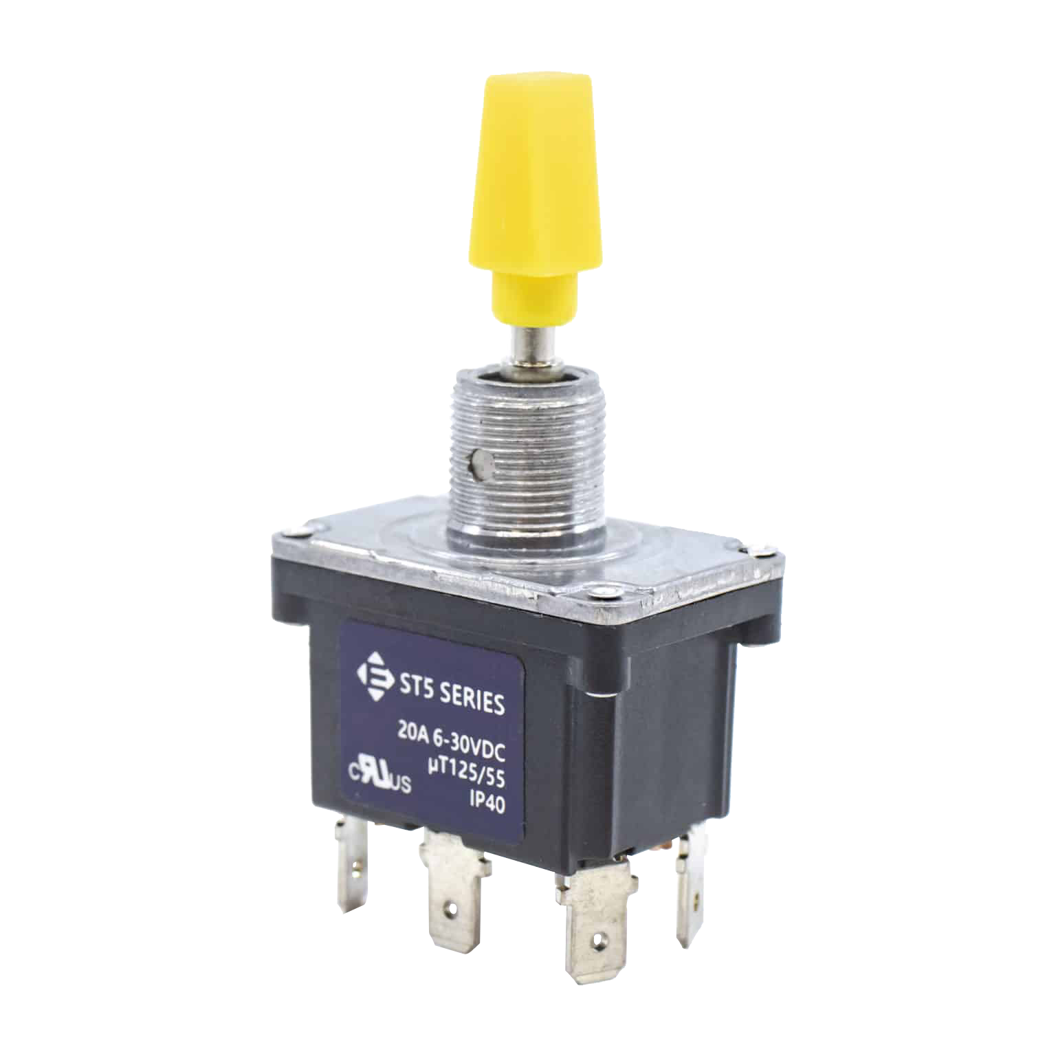 ST5 Series High Current, High Temperature, Power Toggle Switch - E-Switch